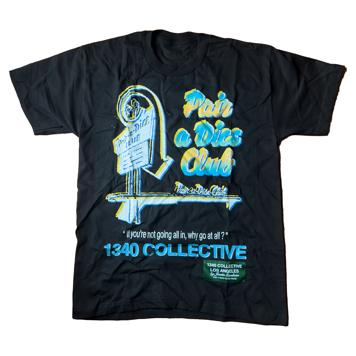 1340 PAIR A DICE CLUB - TSHIRT – 1340 COLLECTIVE CO