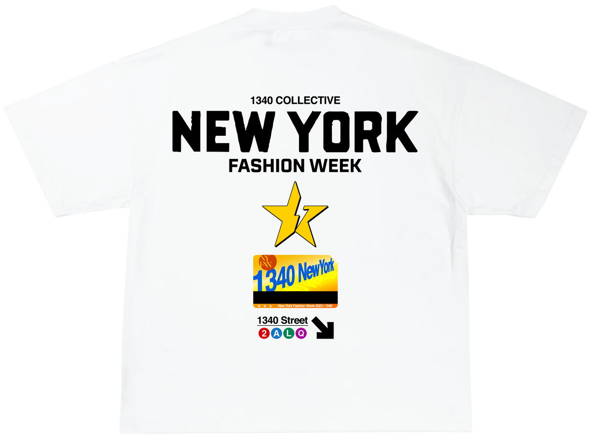 1340 NYFW SUBWAY - TSHIRT (limited edition) – 1340 COLLECTIVE CO